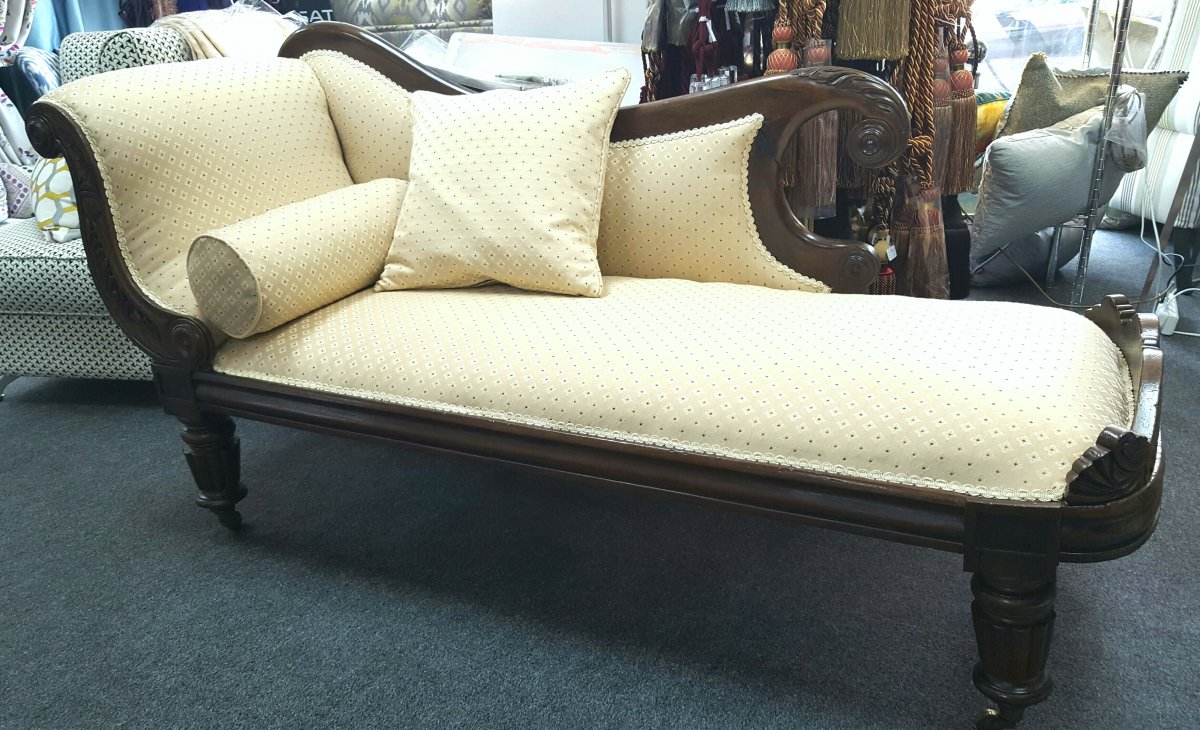 Antique Chaise Long Restoration project - Interior Fashions